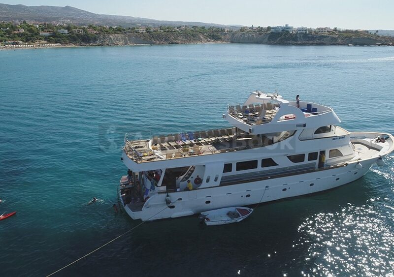 Sea Star - Cyprus Mega Yacht Party Charter | AnchorsBook